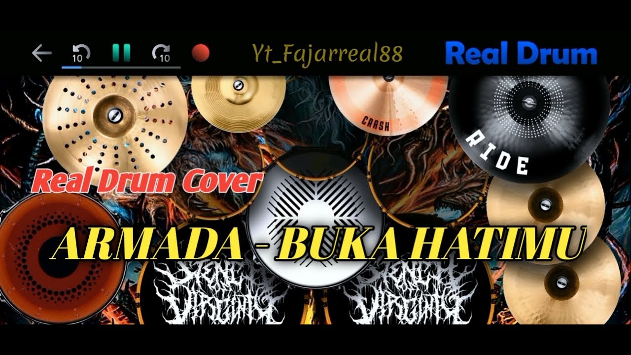 ARMADA BAND - BUKA HATIMU || REAL DRUM COVER
