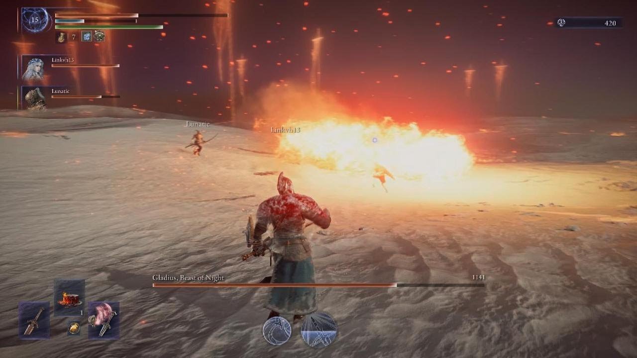 ELDEN RING NIGHTREIGN/ Gladius gets wrecked with holy damage - YouTube