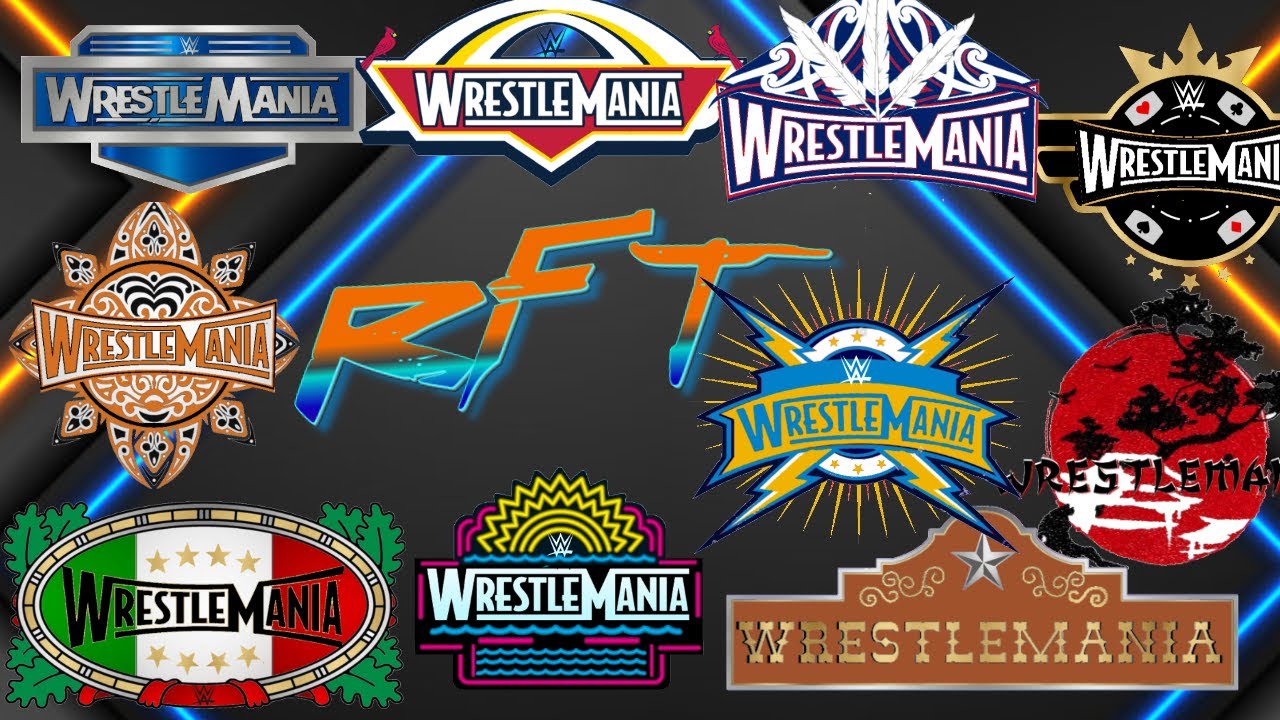WrestleMania 191-200 Logos Plus Bonus Logo - YouTube