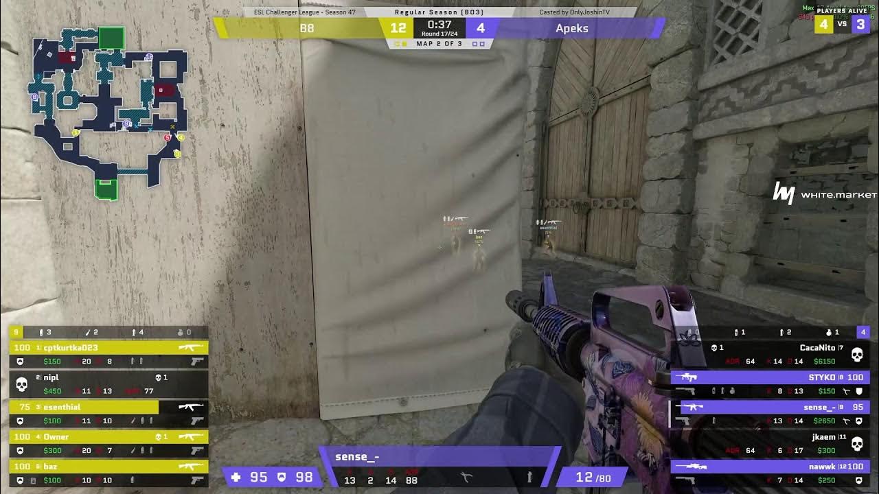 Esl Challenger League Season 47 Regular Season Bo3 Apeks V B8