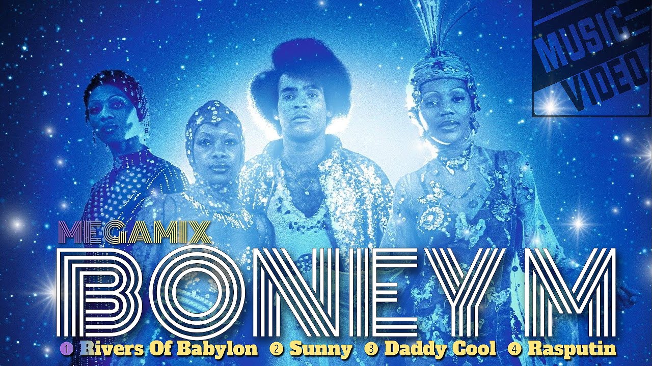 BONEY M DMC HITS MEGAMIX 🎬📼 MUSIC VIDEO Disco Electronic Funky Euro ...