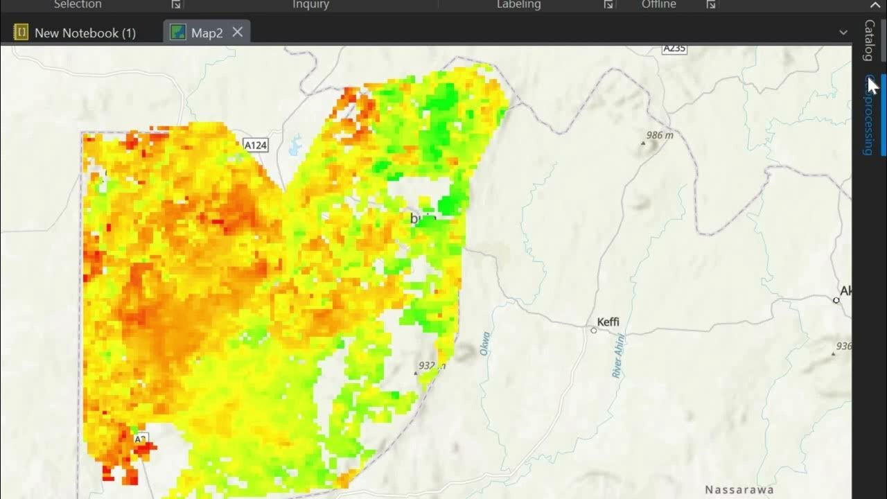 Decoding MODIS LST Data Using ArcGIS Pro - YouTube