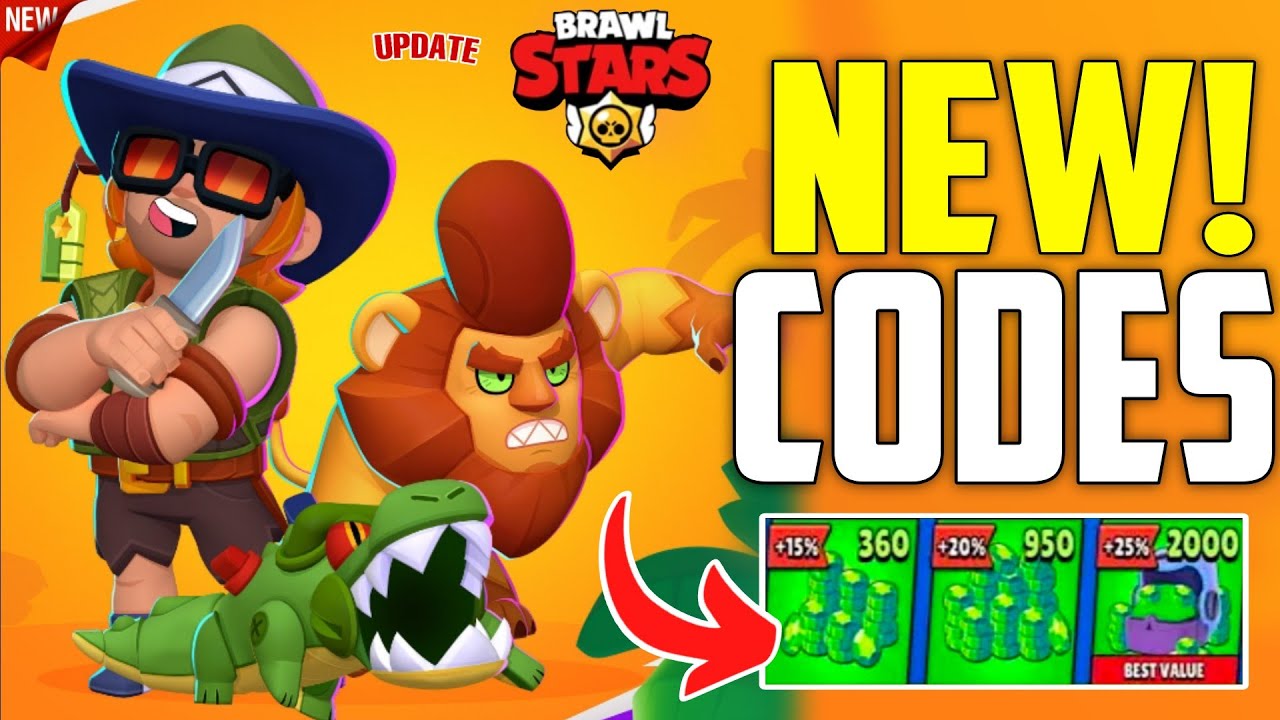 ⚠️UPD New!⚠️BRAWL STARS CODES AUGUST 2024 | BRAWL STARS GIFT CODES ...