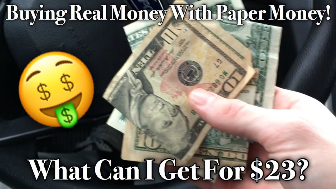 Turning Paper “Money” into Real Money! - YouTube