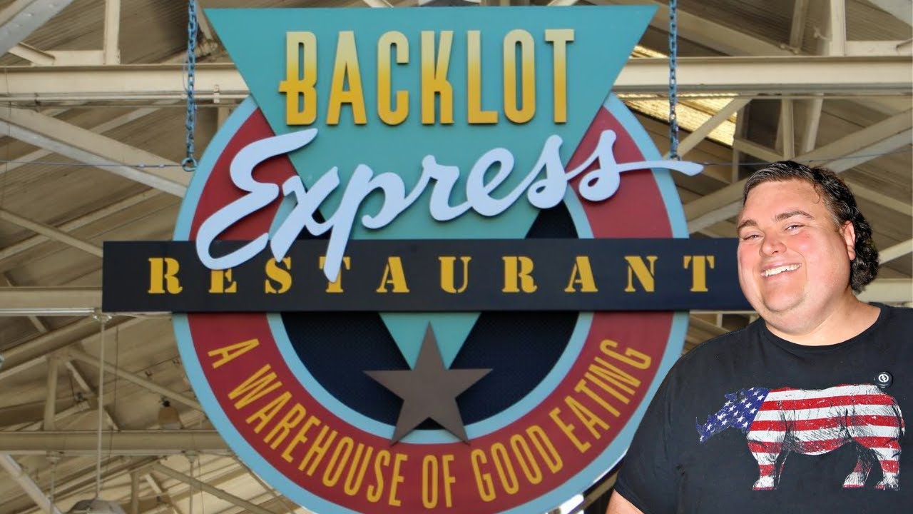 Backlot Express Food Review With Plus Size Park Hoppers - YouTube