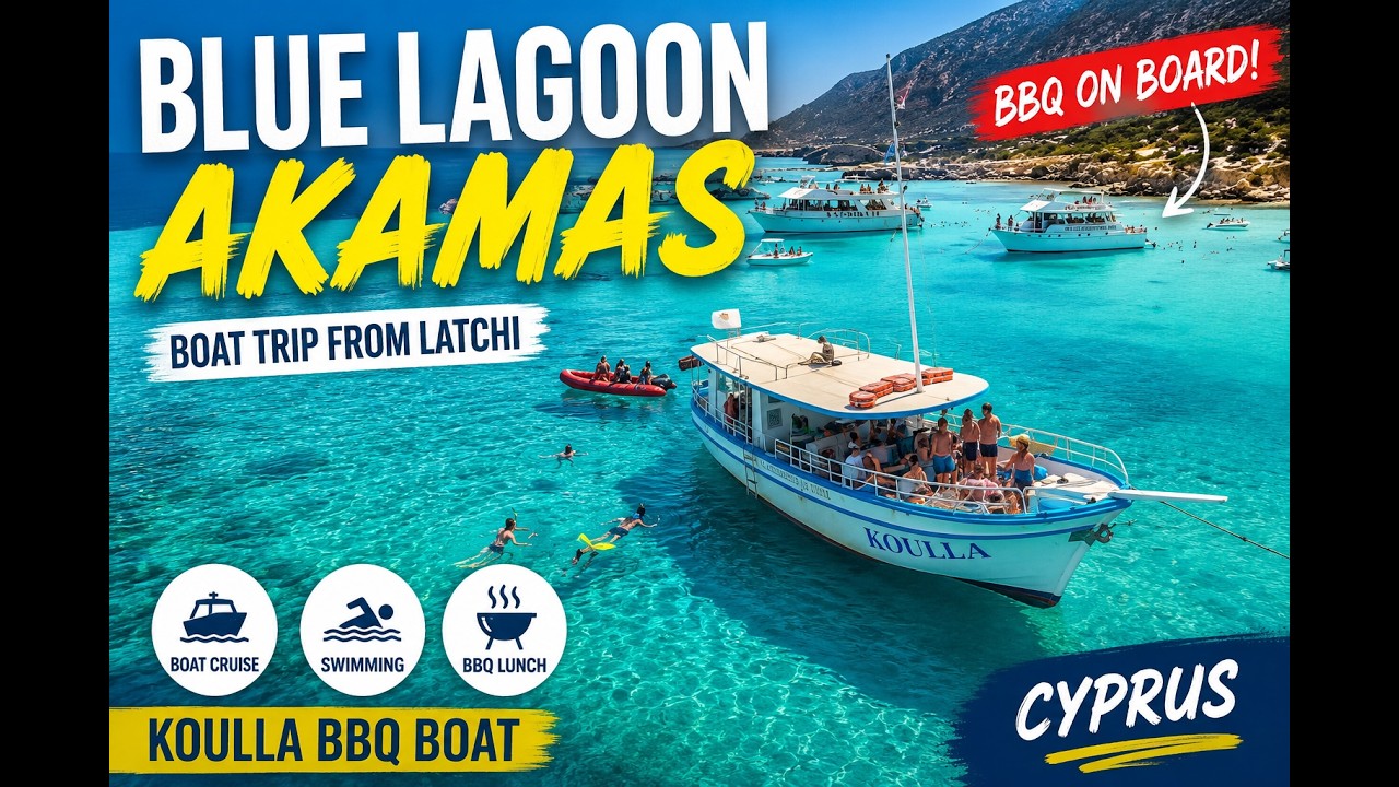Latchi Akamas Bay Cyprus: A mad crowd exploring the deep blue sea ...