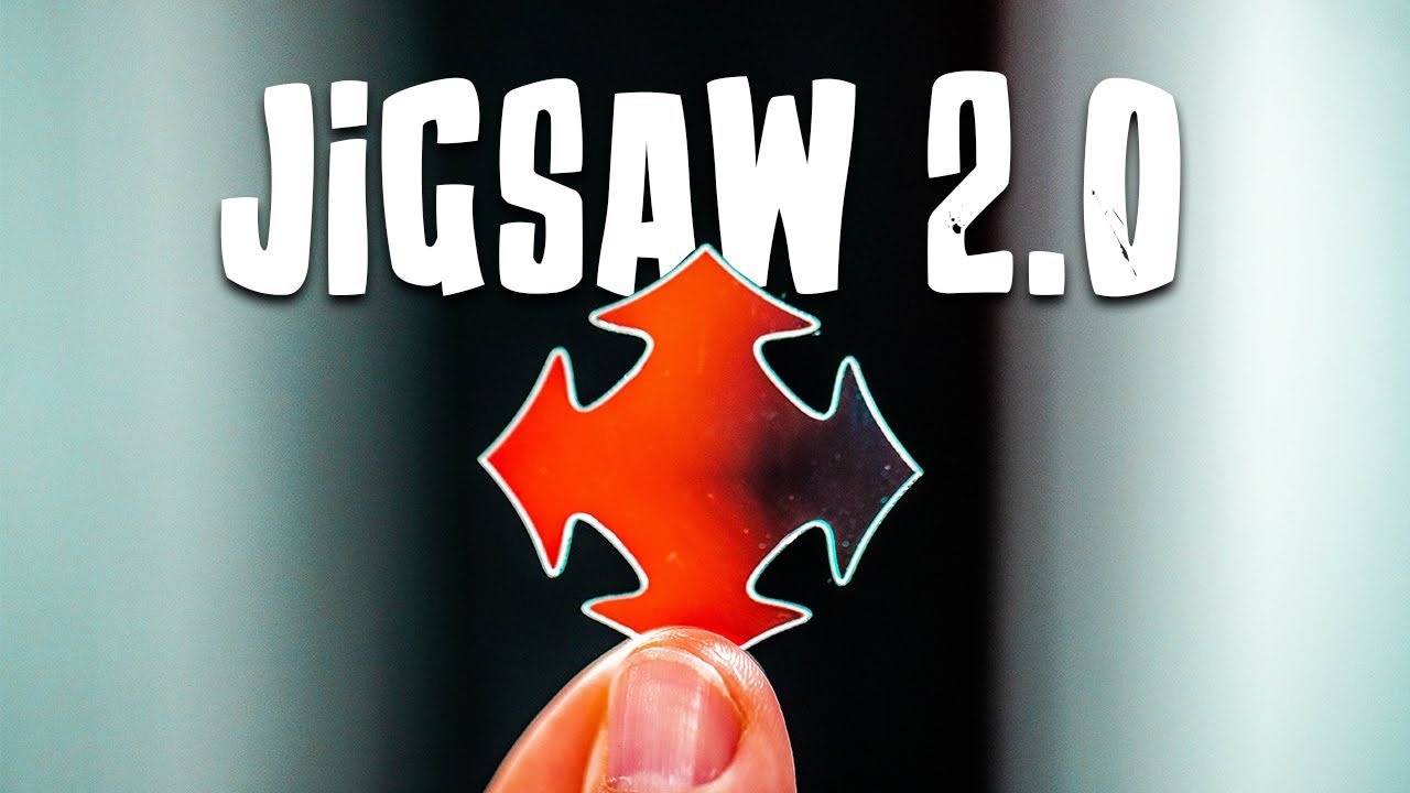 Solving The IRIDESCENT Jigsaw Puzzle!! (See-Through) - YouTube