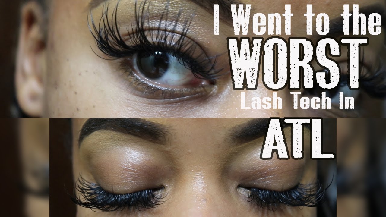 I Went To The Worst Lash Tech In ATL | #Storytime - YouTube