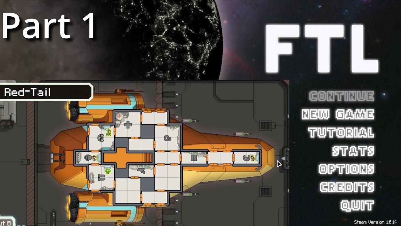 FTL: Red-Tail - Part 1 of 2 - [Random ship, hard] - YouTube