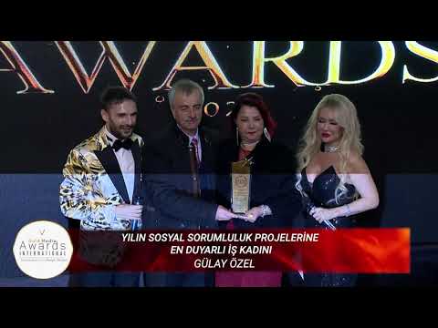 5. Uluslararası Altın Medya Ödülleri Gülay Özel
