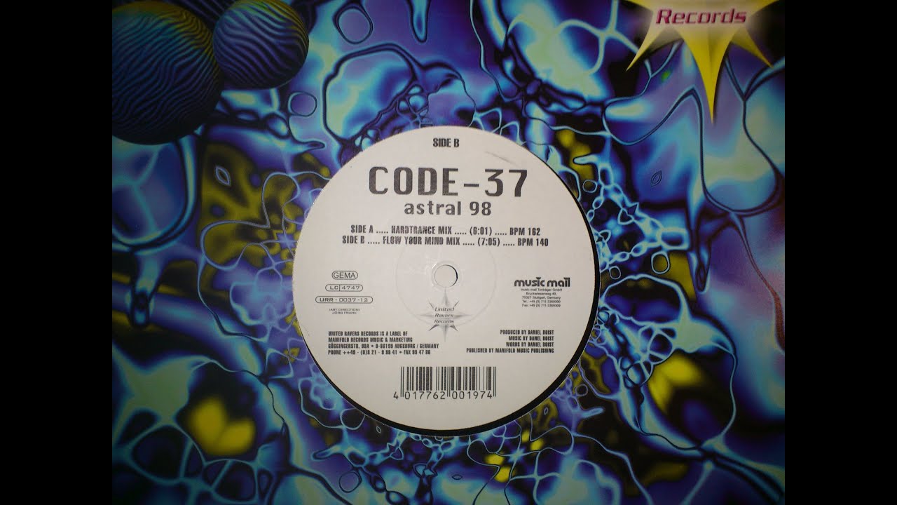 Code 37 - Astral 98' (Hard Trance Mix) - YouTube