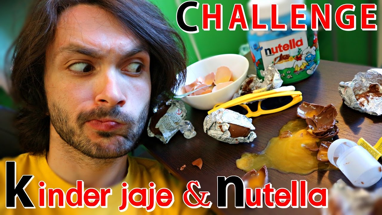 KINDER & NUTELLA CHALLENGE! - YouTube