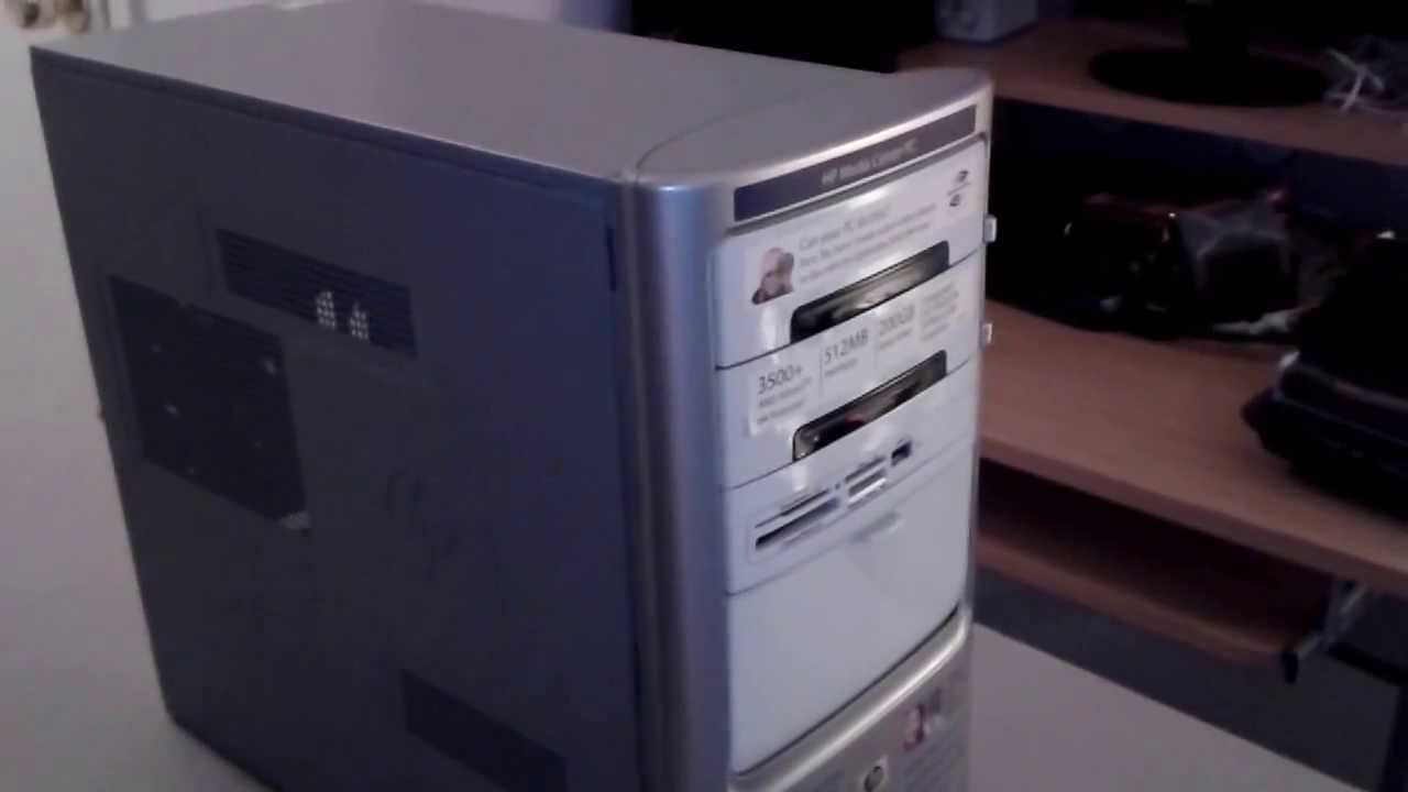 HP Media Center Case and Upgrades - YouTube