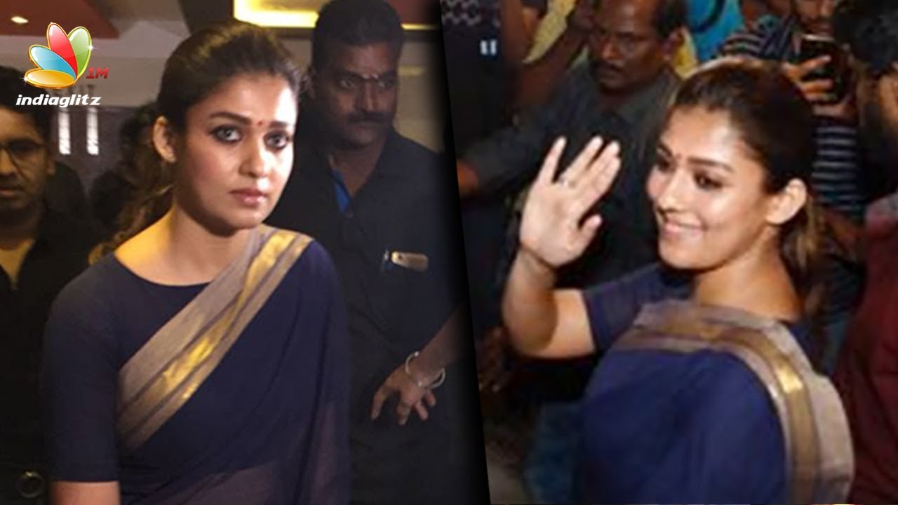 WOW! Nayanthara watches Aram in theatres with fans | Hot Tamil Cinema ...