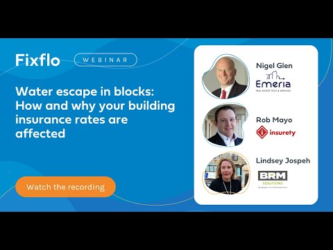 Water escape in blocks: How and why your building insurance rates are ...