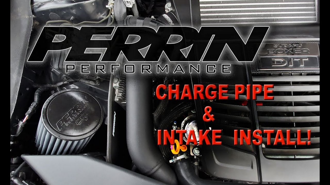 Intake & Charge Pipe INSTALL 2018 WRX! With Perrin Turbo Inlet and ...