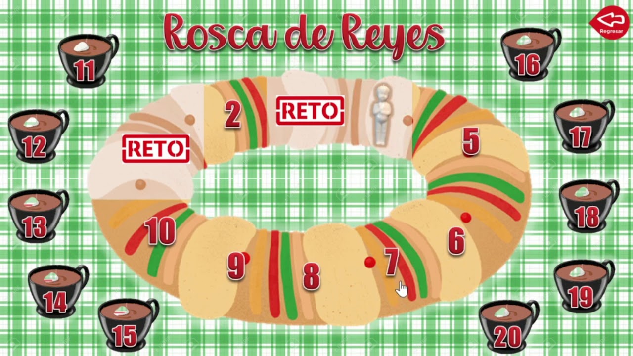 ROSCA DE REYES INTERACTIVA EN POWER POINT ¡ENLACE DE DESCARGA EN LA ...