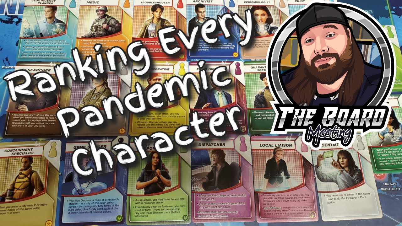 Ranking Every Pandemic Character - YouTube
