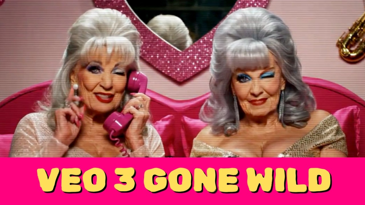 Channel Surfing AI TV Vol. 001 (75+ ABSURD Google Veo 3 Videos Demo Reel) | Interdimensional ...