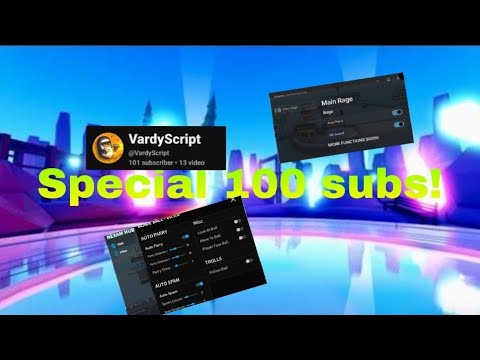 SPECIAL 100 SUBS / 2 SCRIPT SHOWCASED (OP) / thanks for yall support ...