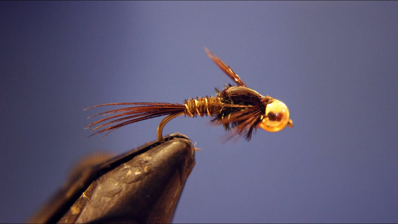 pheasant tail nymph - YouTube