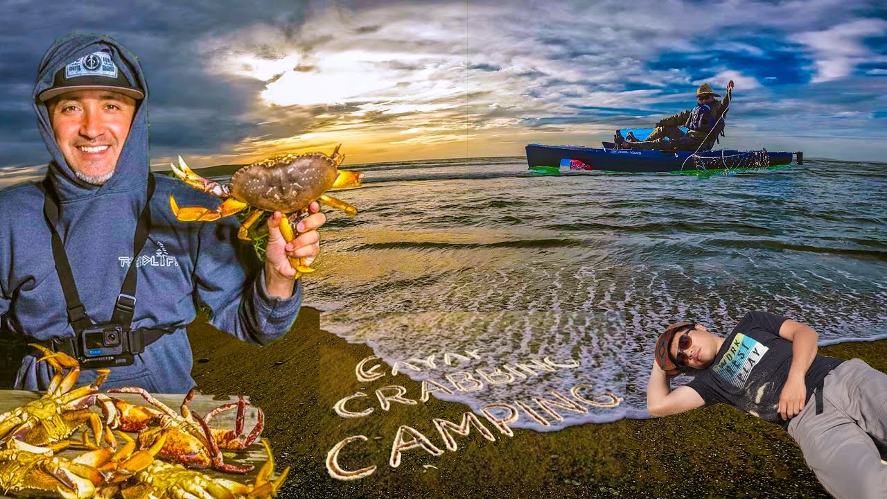 Camping at a campsite were you can kayak for crabs cooking crab chorizo ...