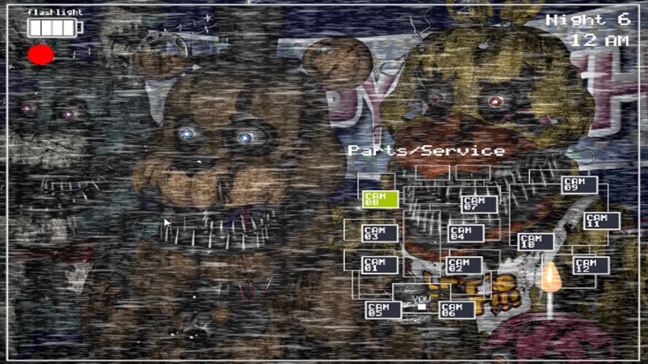Nightmare Animatronics in FNaF 2! All Jumpscares! (FNaF 2 Mods) - YouTube
