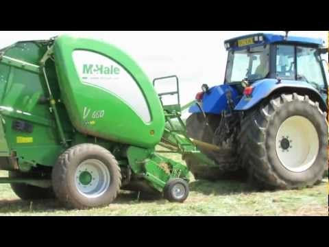 McHale V660 and McHale 991lber - YouTube