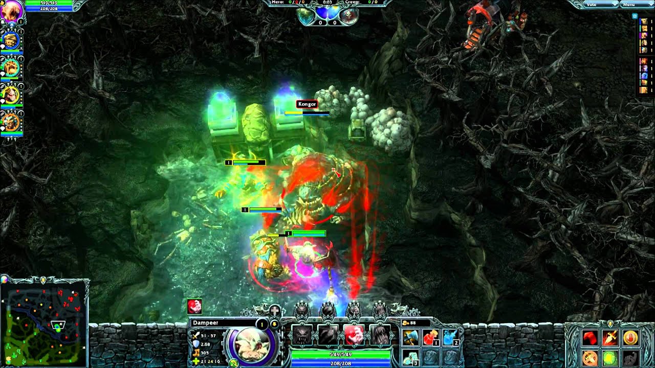 HoN - Lvl 1 Kongor (HD) - YouTube