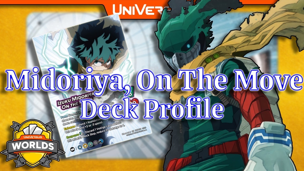 Universus: Deck Profile Midoriya On The Move Air #universus # ...
