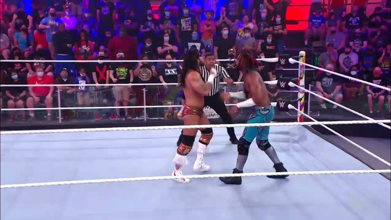 Isaiah “Swerve” Scott Vs Santos Escobar Campeonato Norteamericano - WWE ...