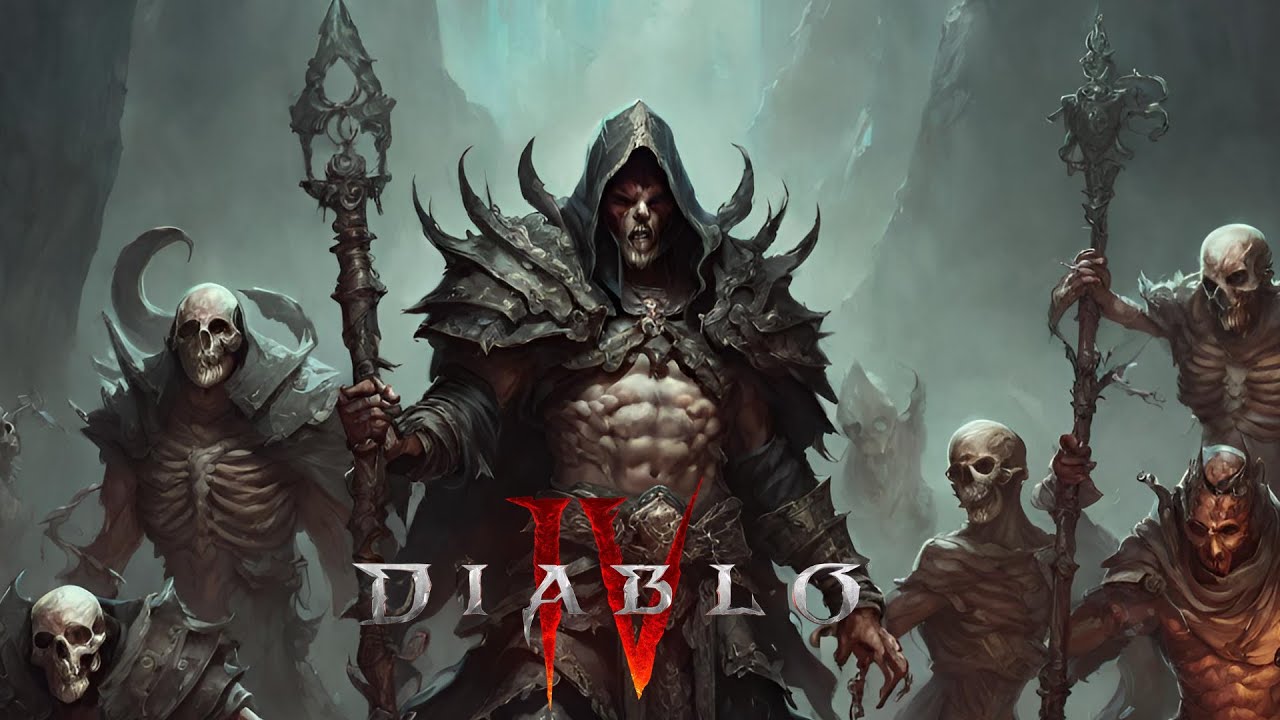DIABLO IV Build Nekromanta - Włócznia z Kości 1-100 lv Sezon II - YouTube