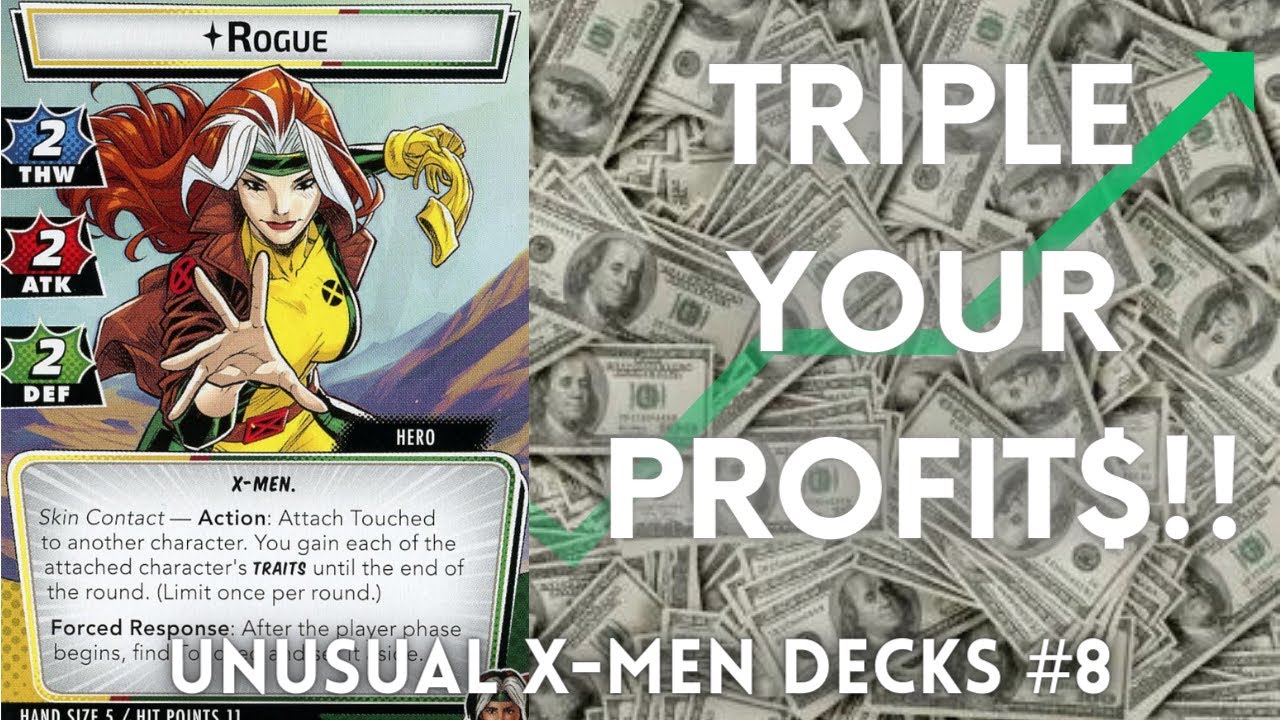 Rogue VS Kang w/Mystique | @VillainTheory Unusual X-Men Decks # 8 ...