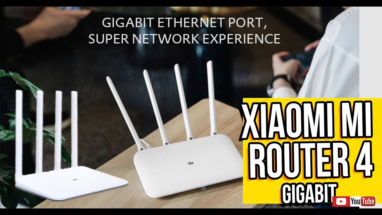 XIAOMI Mi Router 4 - Roteador Gigabit, bom e barato! - YouTube