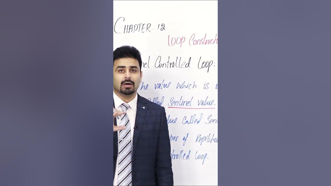 Computer - Chapter 12 - Sentinel Controlled Loop - YouTube