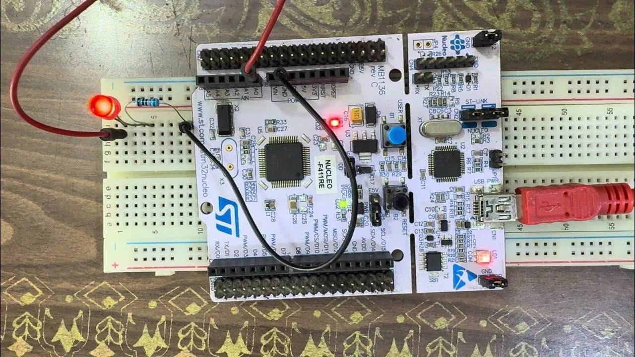 PWM Output using Micropython on STM32F411 - YouTube