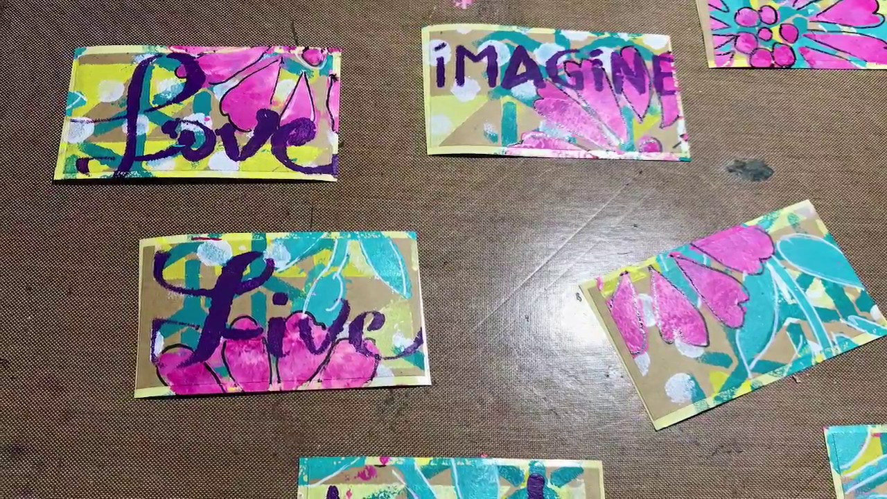 Painted Stickers - YouTube