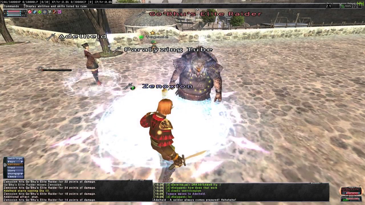 FFXI: Bastok in the past is being attacked! - YouTube