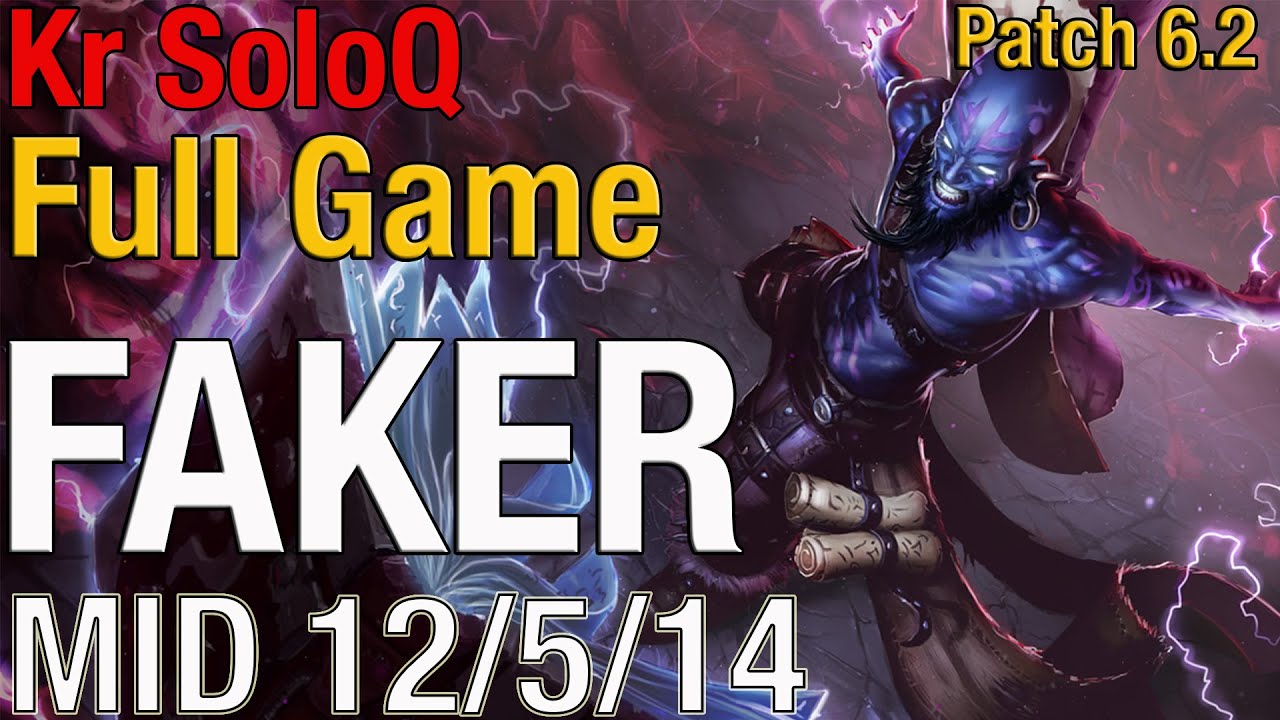 SKT T1 Faker - Ryze vs Viktor - S6 Kr LoL SKT T1 Team Rank #4 - YouTube