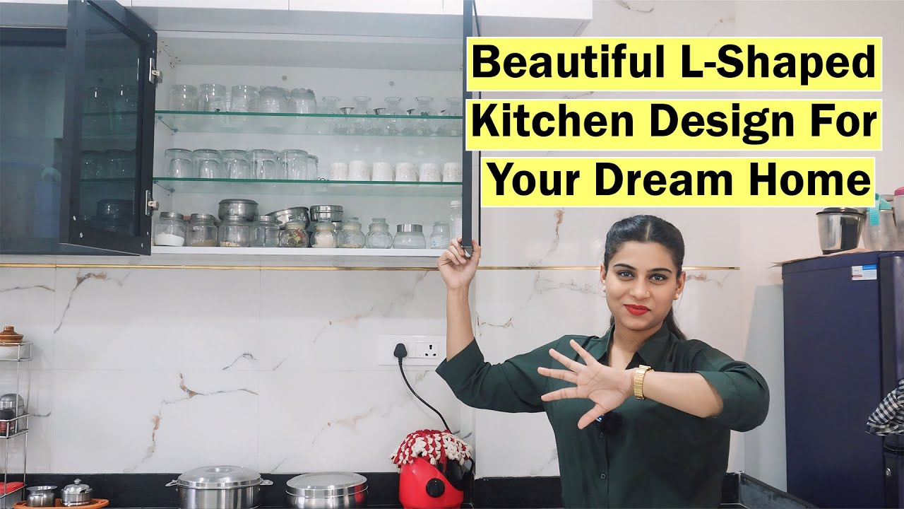Beautiful L-shaped kitchen design for your dream home | Latest Kitchen ...
