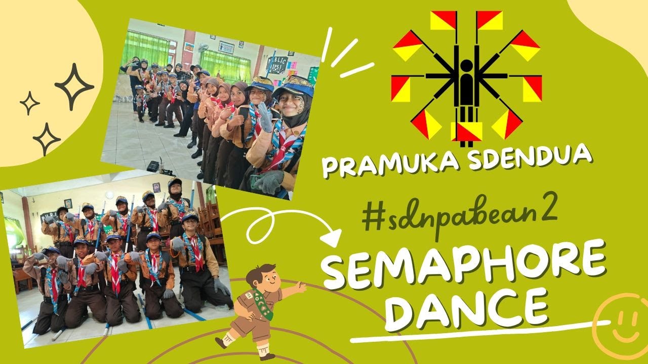 Semaphore Dance Keren Pramuka SDN Pabean 2 - YouTube