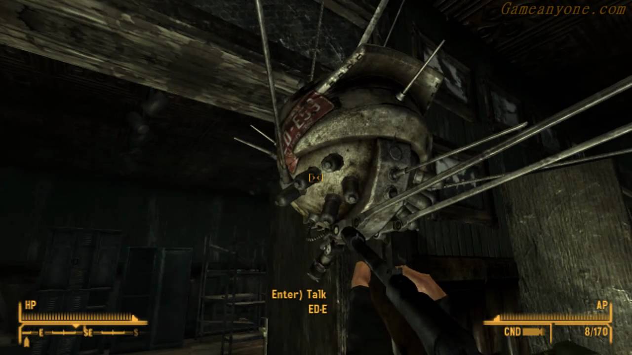 Lets Play Fallout New Vegas [HD] [26] - Nipton Town Hall - YouTube