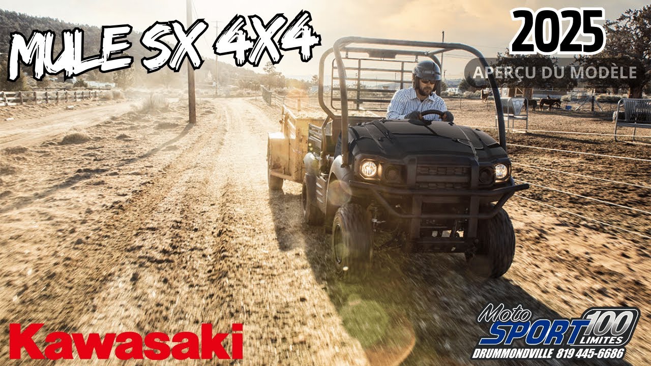 Kawasaki Mule SX 4X4 2025 | Walkaround - YouTube
