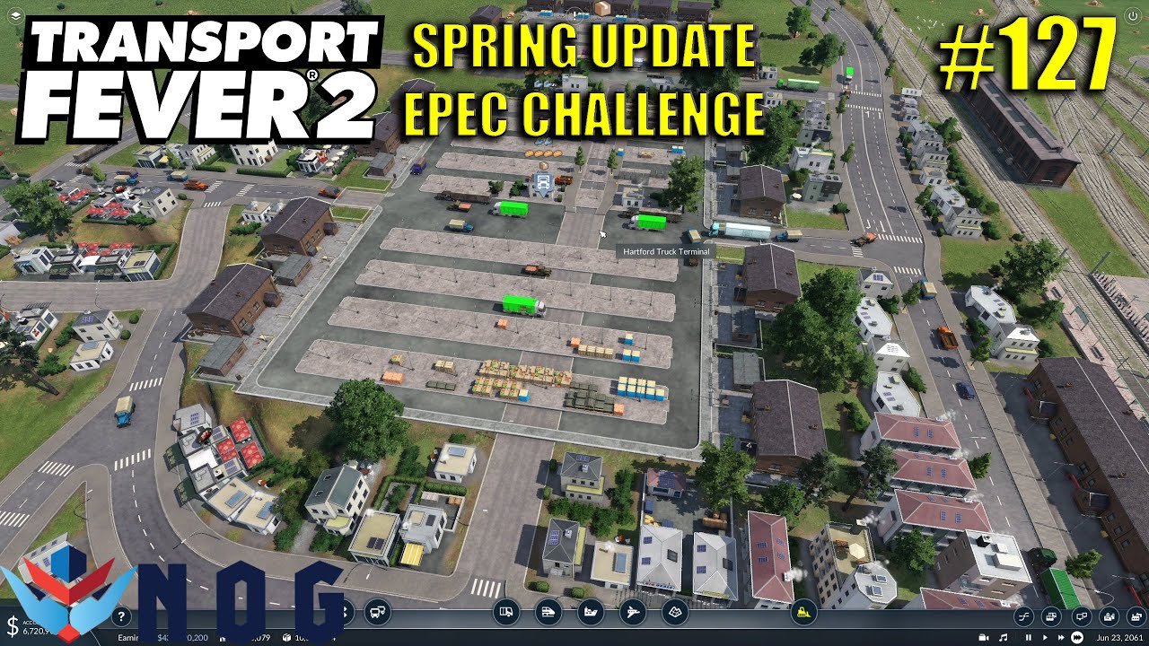 Transport Fever 2 EPEC Challenge #127 | Spring Update | Fixing Traffic ...