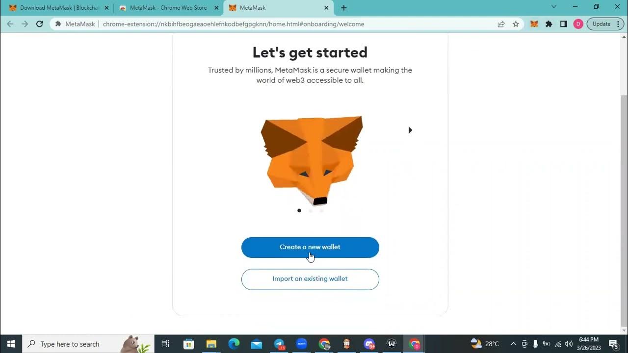 how-to-download-and-install-metamask-on-windows-youtube