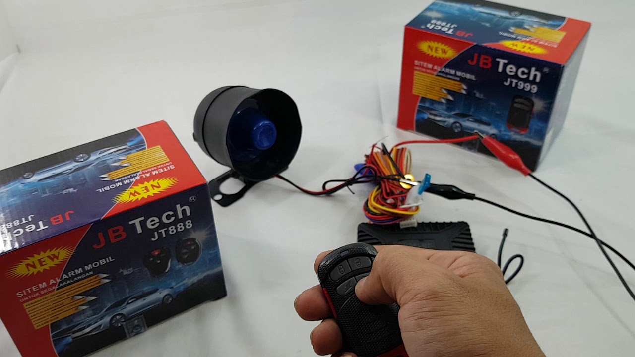Test suara remote alarm mobil JB TECH - YouTube