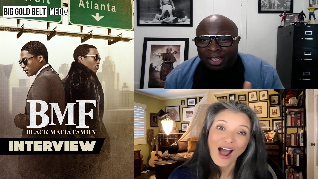 BMF (Black Mafia Family) Season 2 Interview | Kelly Hu & Steve Harris ...