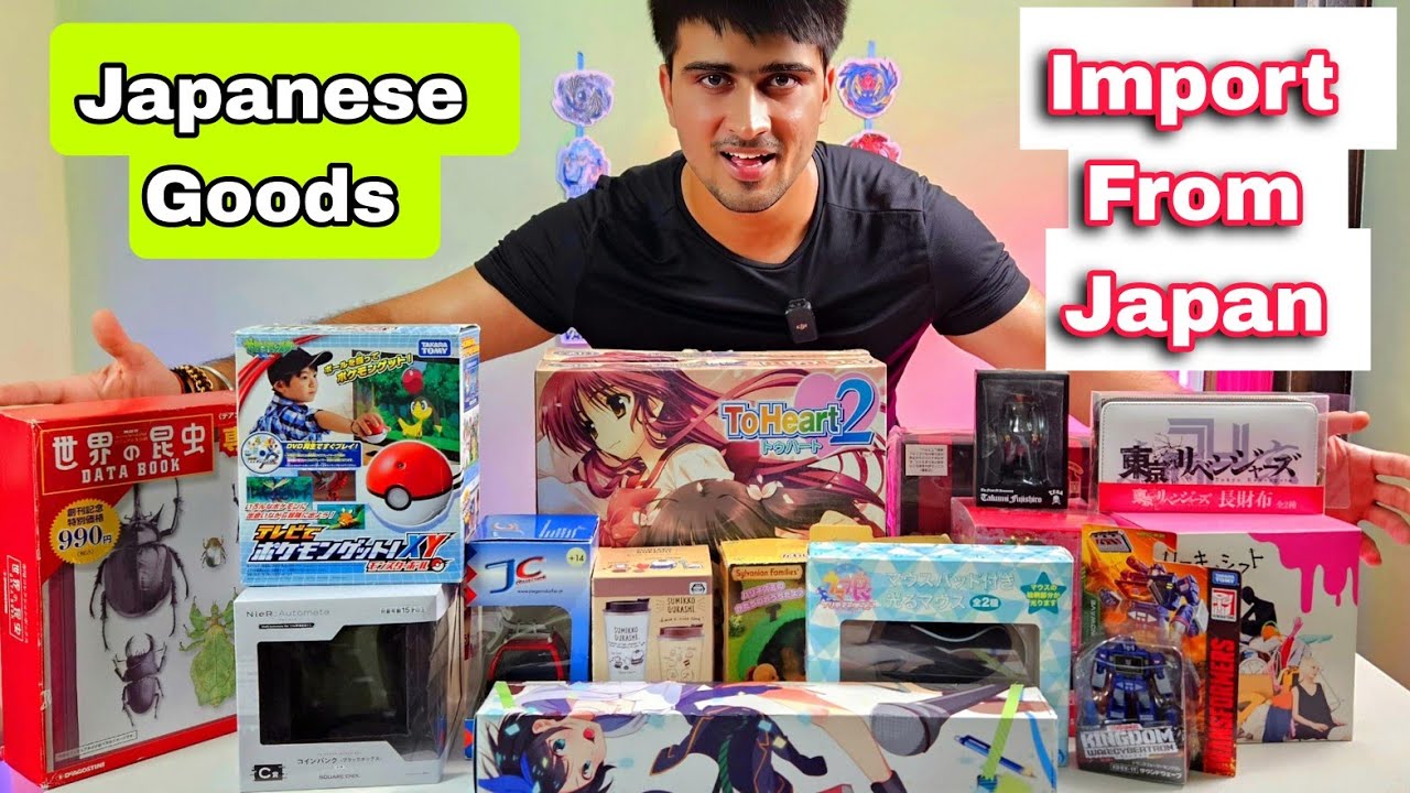 Japanese Anime Products In India - YouTube