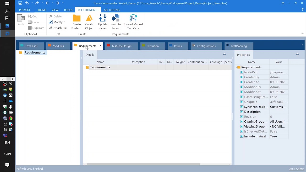 Session 5 : : Tricentis TOSCA : : TOSCA Commander - YouTube