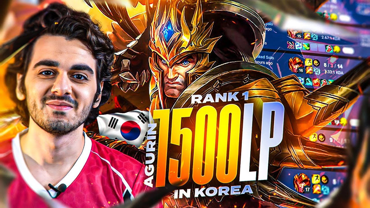 1500LP RANK 1 KOREA....*AGURIN IS UNSTOPPABLE???* - YouTube